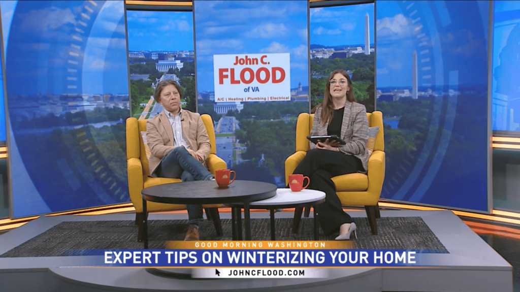 John C. Flood & WJLA/ABC7: Sharing expert tips on winterizing your home - John C. Flood - HVAC ...